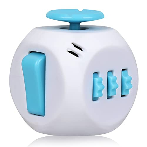 6 Sided Fidget Toy Cube - Fidget Cubes Fidget Fiddle Anxiety Toys for ...