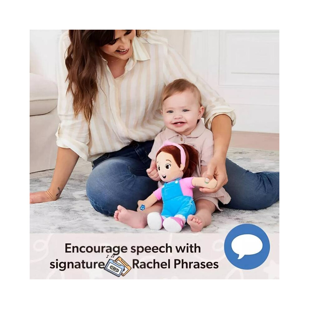 Ms Rachel Speak And Sing Doll Musical Sensory Plush Toy Kids ...
