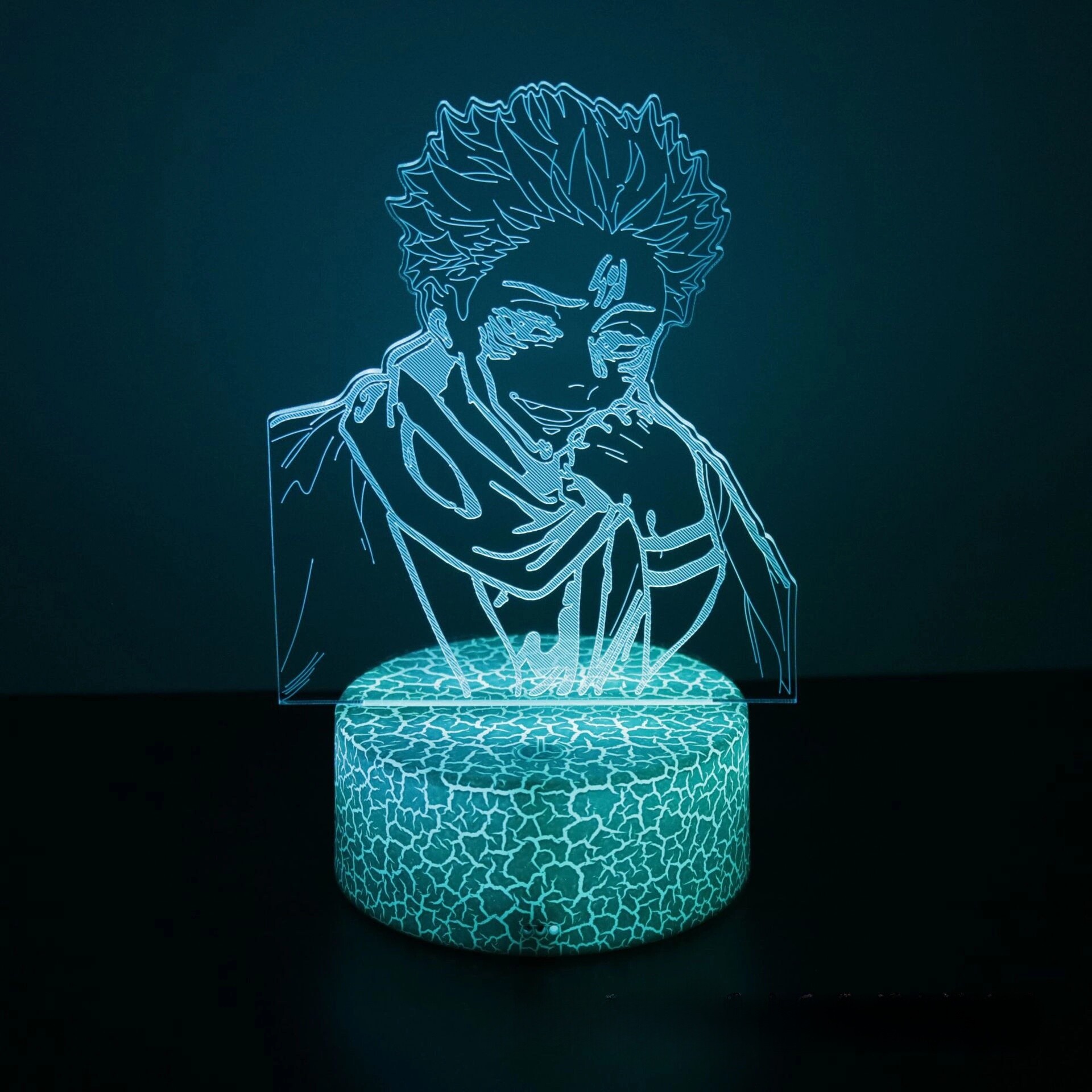 (Style 3) Kaisen Jujutsu Satoru Gojo Led Anime 3d Table Desk Lamp ...