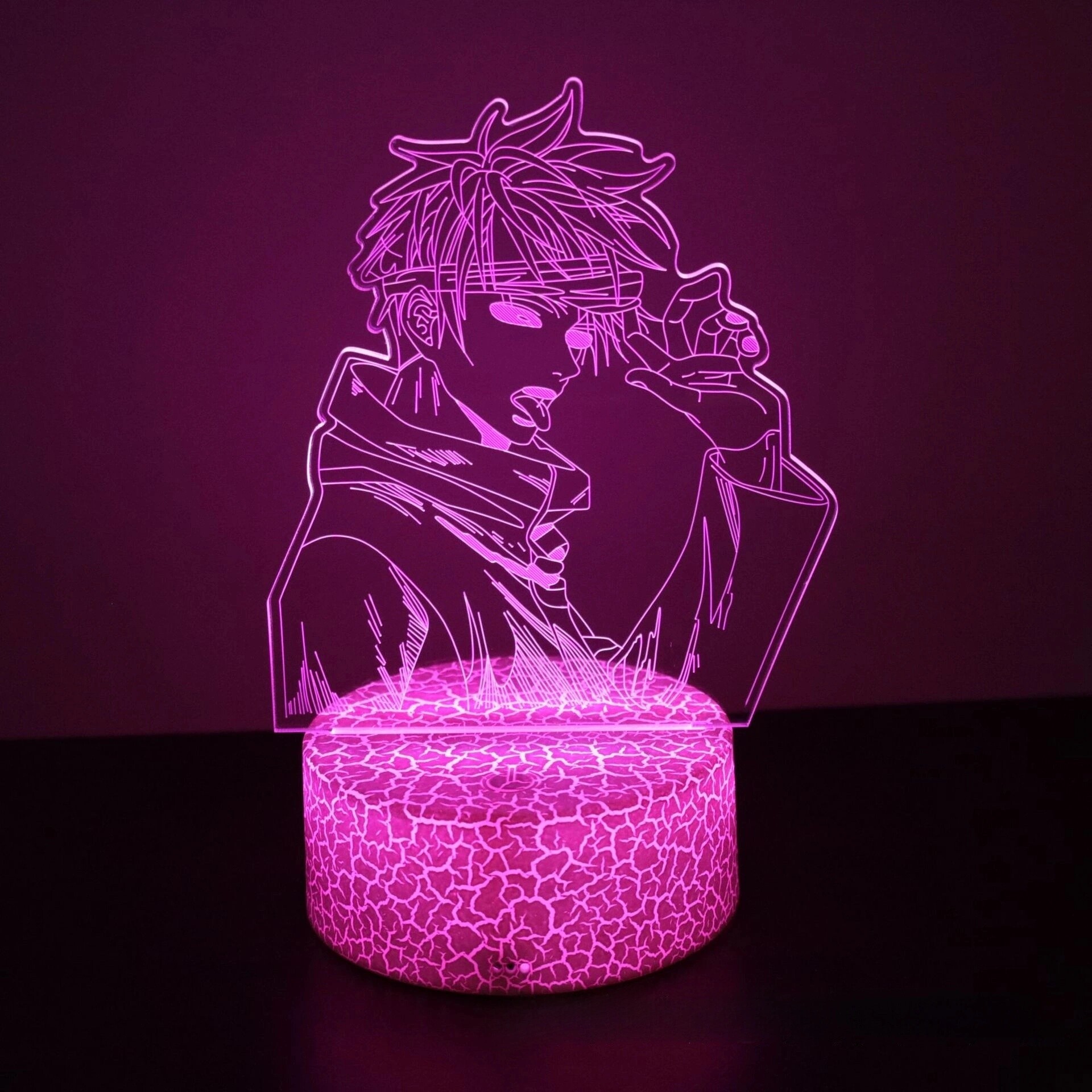 (Style 2) Kaisen Jujutsu Satoru Gojo Led Anime 3d Table Desk Lamp ...