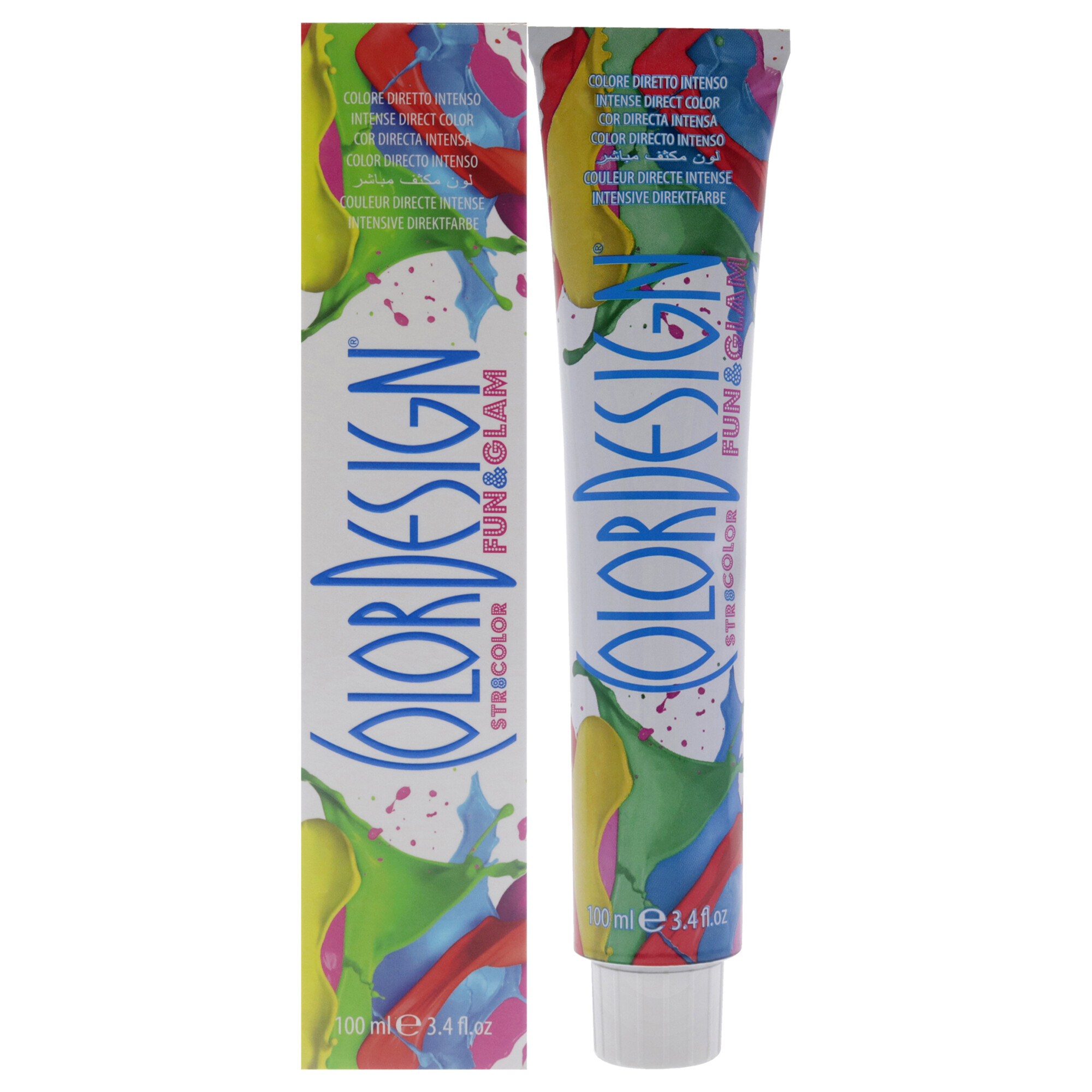 Coloration capillaire semi-permanente amusante et glamour Turquoise des Cara bes par ColorDesign ...