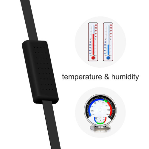 Temperature And Humidity Sensor USB Cable Temp Vochtigheid Monitor ...