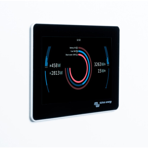 Victron Energy GX touch 70 flush screen display ultimate system monitoring battery charge, power ...