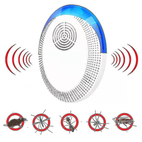 Ultrasonic Electric Pest Repellent Bug Insect Cockroach Mouse Mosquito ...