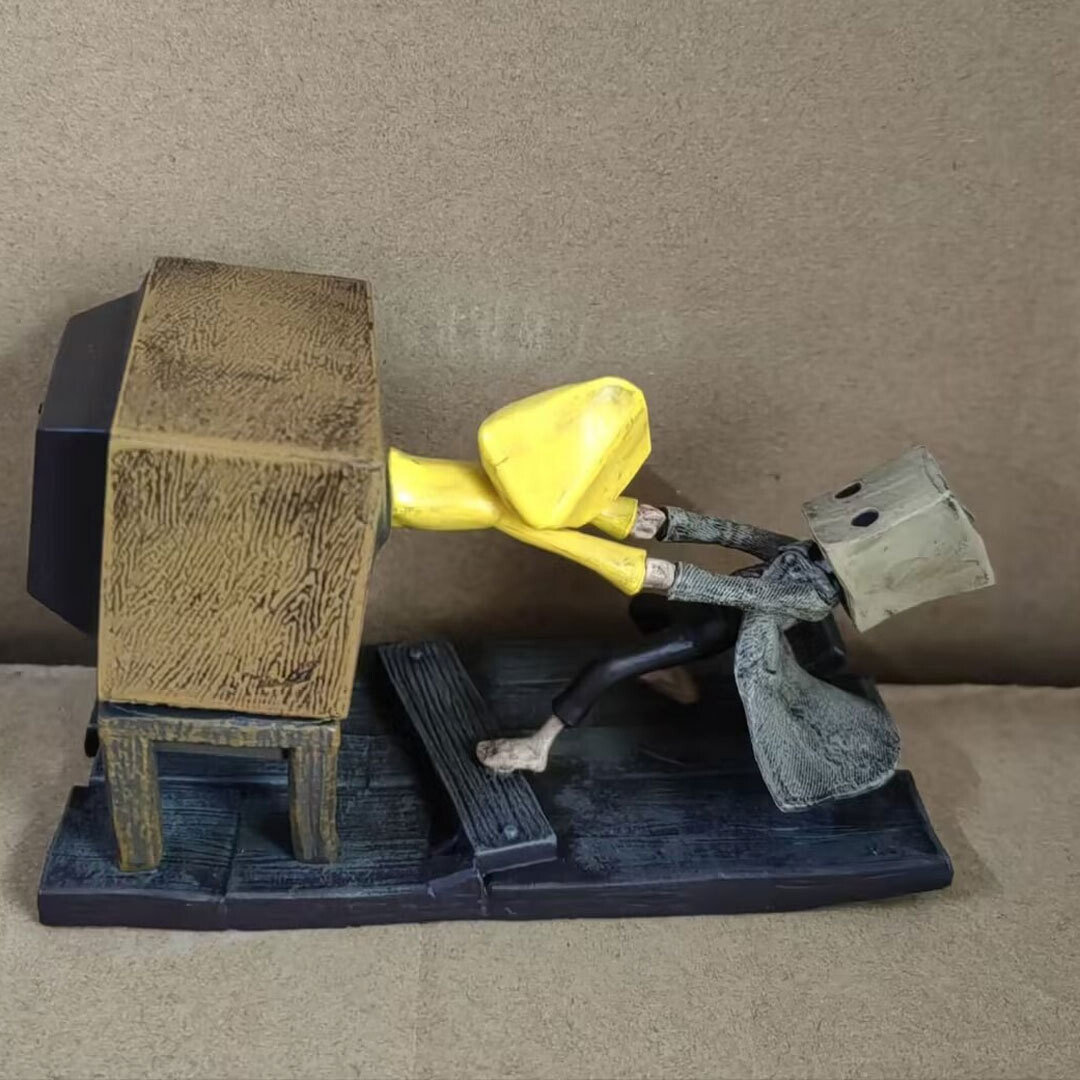 Little Nightmares Lumious Six Mono Pvc Figurine Model Adventure Game ...