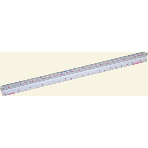 C-Thru Plastic Triangular Scale Engineering on OnBuy