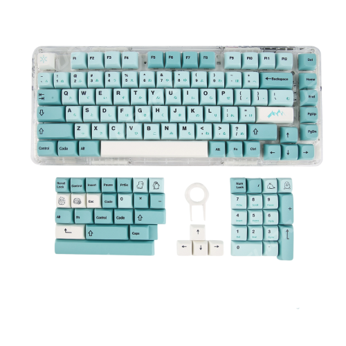 Keycap Keyboard Ice Blue 126 Japanese Keys Mechanical Switch Pack ...