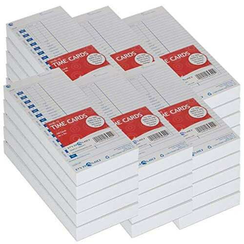 Tarjetas de asistencia de Pyramid Time Systems para relojes de control ...