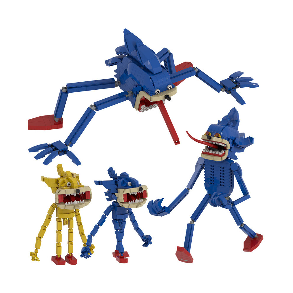 SHIN SONIC TAPES Building Blocks Model Toy ABS Plastic Building Blocks ...