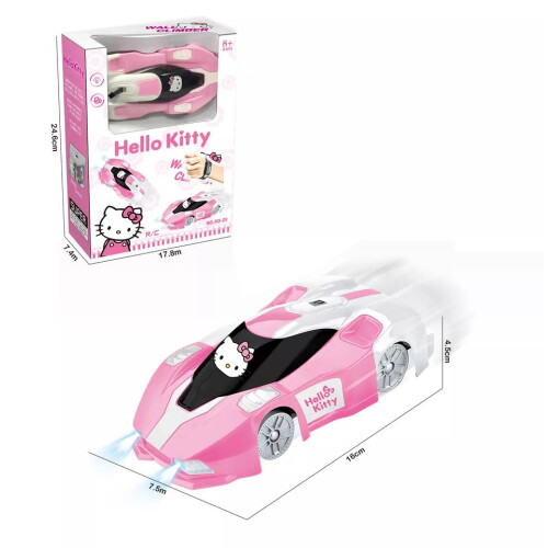 Hello Kitty Wall Climbing RC Climber Floor Racing Stunt Car Toy on OnBuy