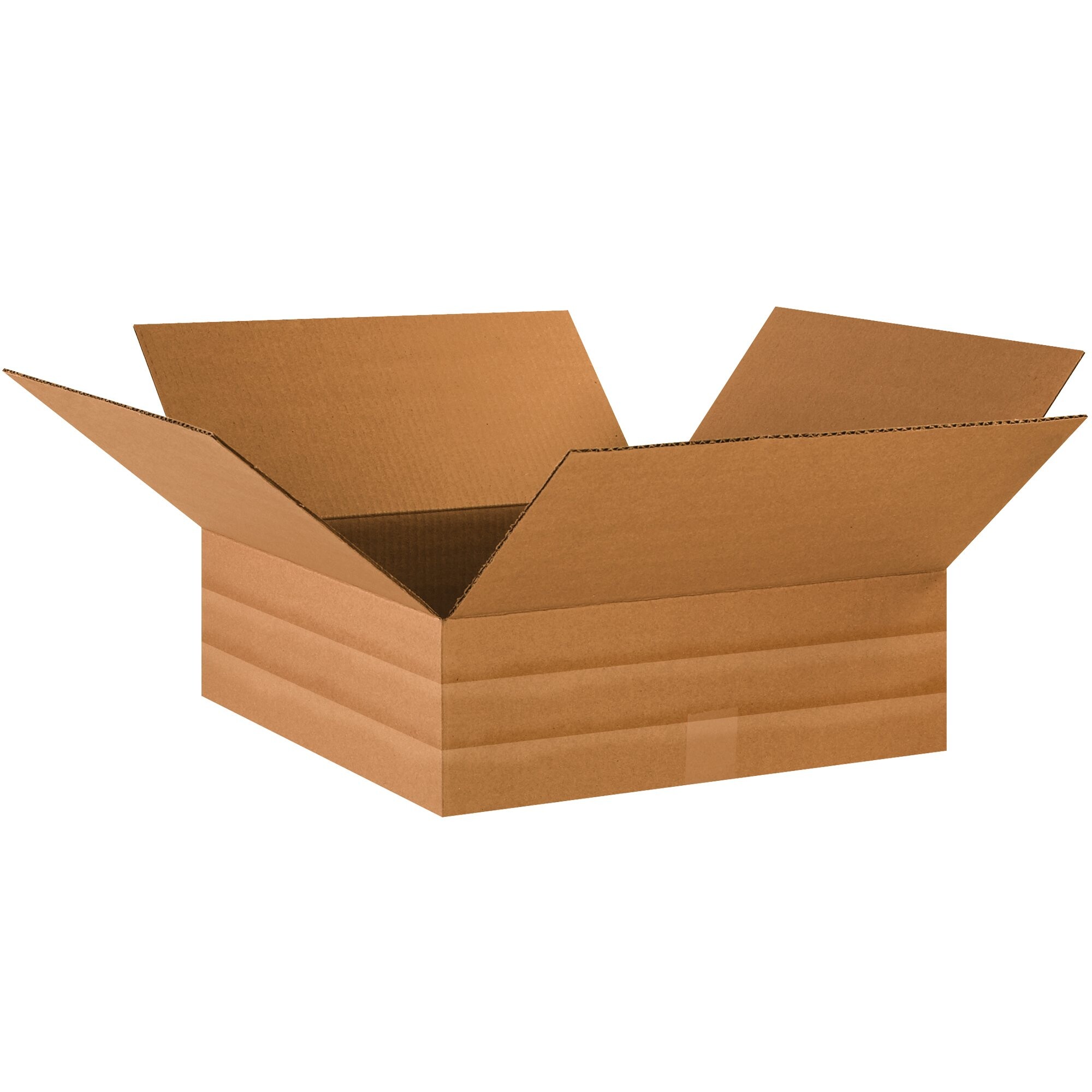 BOX USA 20 Pack of Multi-Depth Corrugated Cardboard Boxes 18"" L x 18 ...