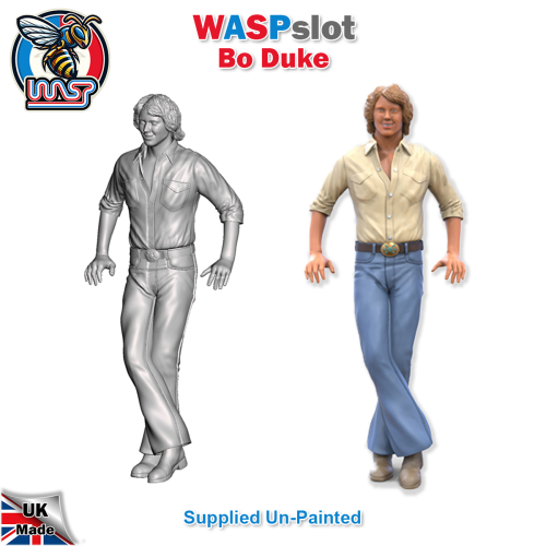 Dukes Of Hazzard Bo Duke Unpainted Figure 1:18 Scale Wasp Bo on OnBuy