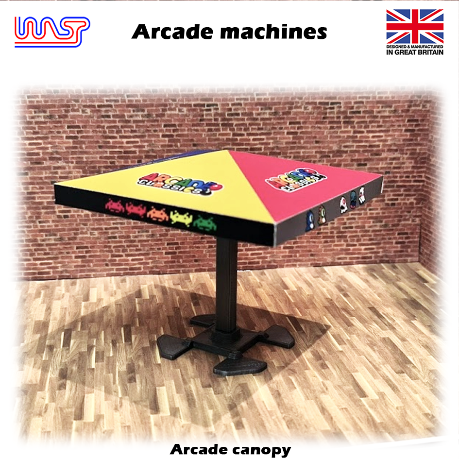 Arcade Machine Canopy 1:32 Track Side Scenery Pub Bar Game Retro WASP ...