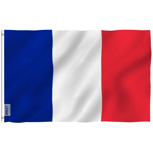 ANLEY Fly Breeze 3x5 Foot France Flag - Vivid Color and Fade Proof - C on OnBuy