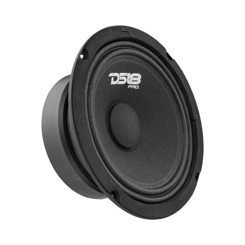 DS18 PRO-GM6.4 Loudspeaker - 6.5"" Midrange Black Steel Basket 480W on OnBuy