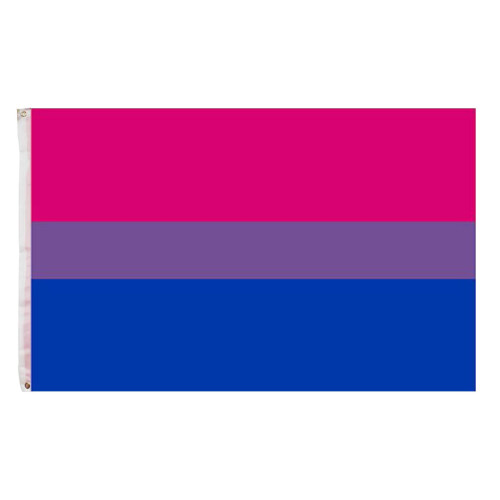 Bisexual Pride Flag 3 x 5 Foot Bi Pride Flag 100% Polyester Silk Print ...