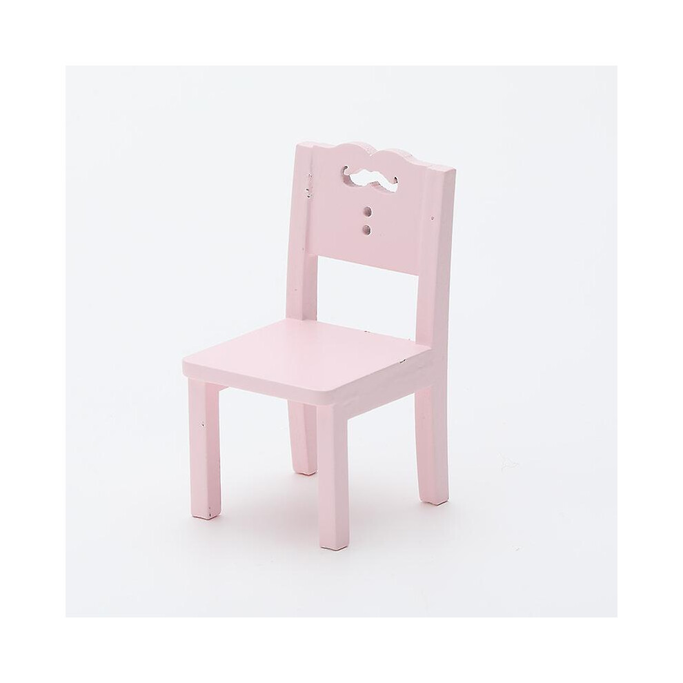 (Pink) Bebetter 3 Pcs Kids Table Chair Simulation Furniture Mini Chair ...