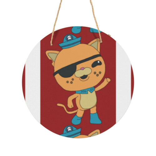 (Octonauts Kwazii - Octonauts=6545) Round Metal Sign Aluminum 11.5 ...