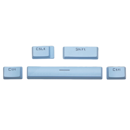 (Light Blue) 5 Key-caps Accessories for Logitech G610/G512 Crosshair ...