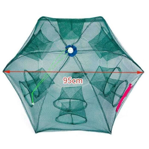 PD11248-FISHING NET.Reinforced automatic fishing net with 2 to 12 holes ...