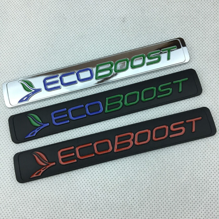 (Black and red) ECOBOOST car stickers for Ford car logo on OnBuy