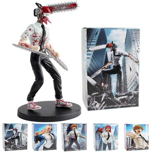 (Style 4) 18cm Anime Figure Chainsaw Man Action Figurines Chainsaw Man ...