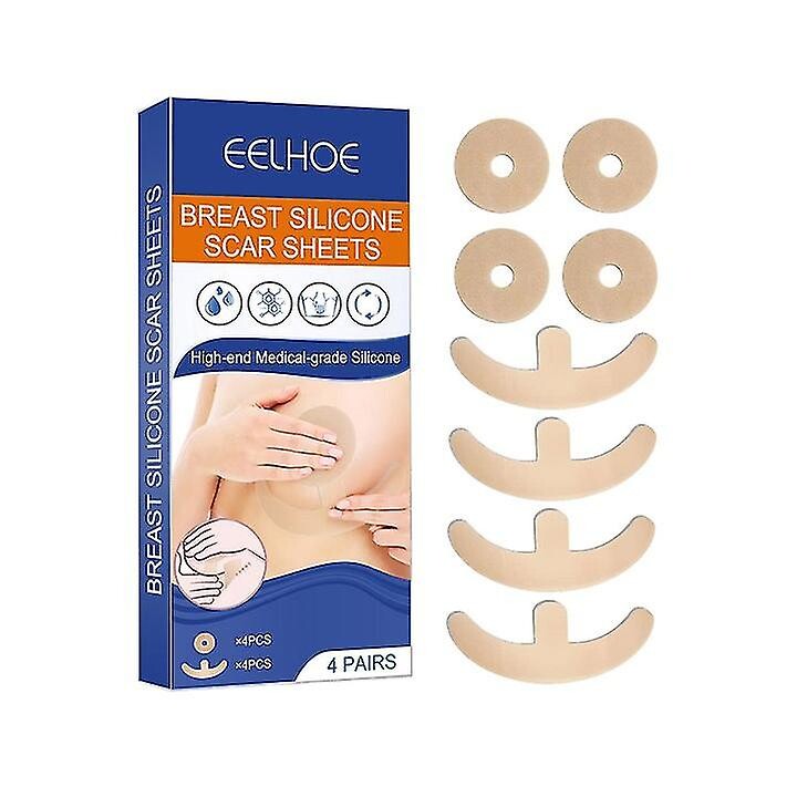 Silicone Scar Sheets Silicone Scar Sheets For Breast 8 Pack Breast ...