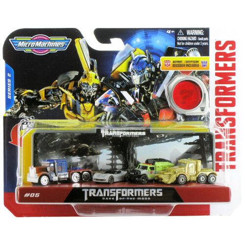 Micro Machines Transformers Series 2#05 Dark of The Moon Optimus Prime ...