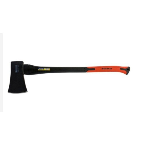 4lb Axe Fiberglass Handle Wood 2000g Log Chopper Cutter Heavy Duty ...