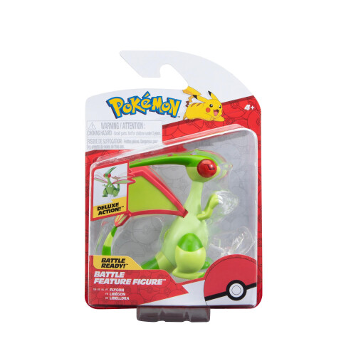 Pok?mon PKW2671 Feature 4.5-Inch Flygon Battle Figure with Flapping Wi ...