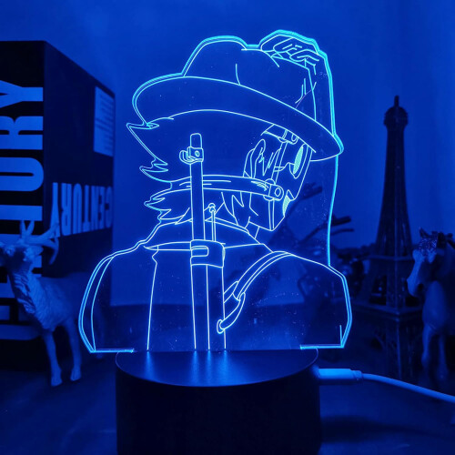 Table Lamp Anime High Rise Invasion Sniper Mask for Bedroom Decoration ...