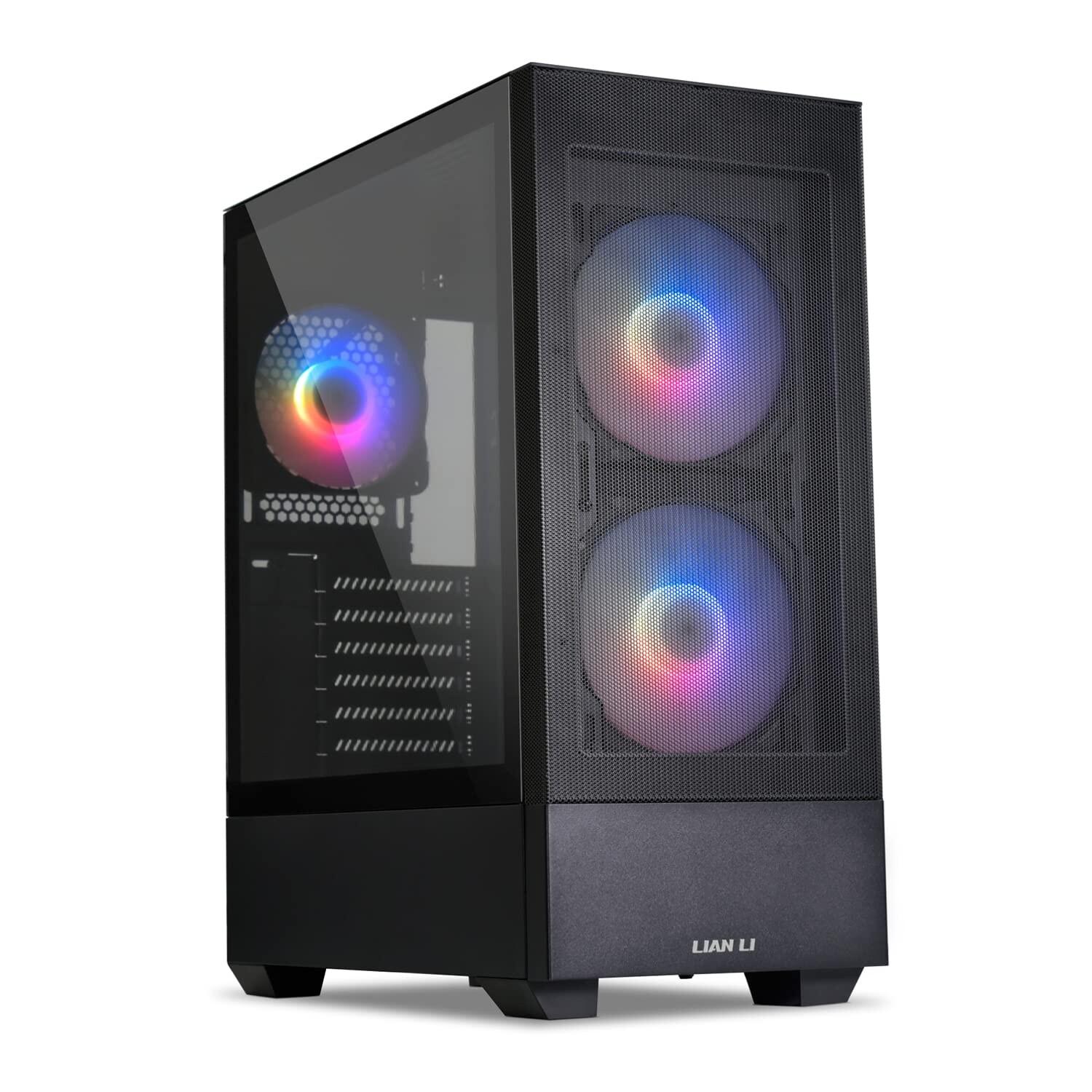 LIAN LI High Airflow ATX PC Case RGB Gaming Computer Case Mesh Front on ...