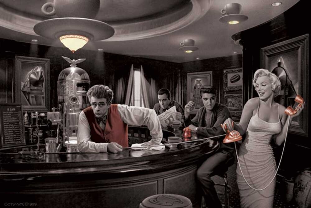 Empire 377067 Chris Consani Java Dreams Tableau Poster James Dean Hump on OnBuy