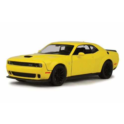 Motor Max 2018 Dodge Challenger SRT Hellcat Widebody Bright Yellow ...