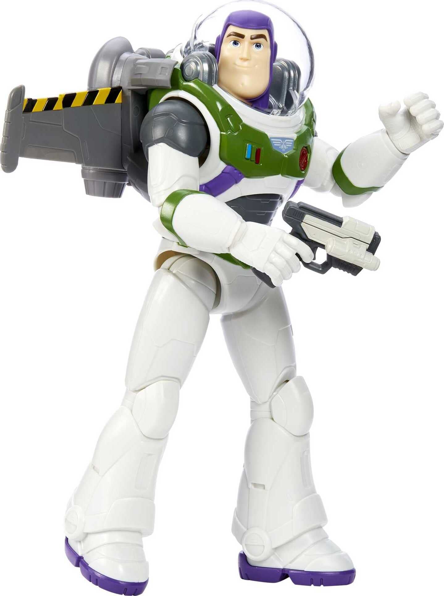 Mattel Disney and Pixar Lightyear 12-in Action Figure with Accessories Space Ranger Gear Alpha ...