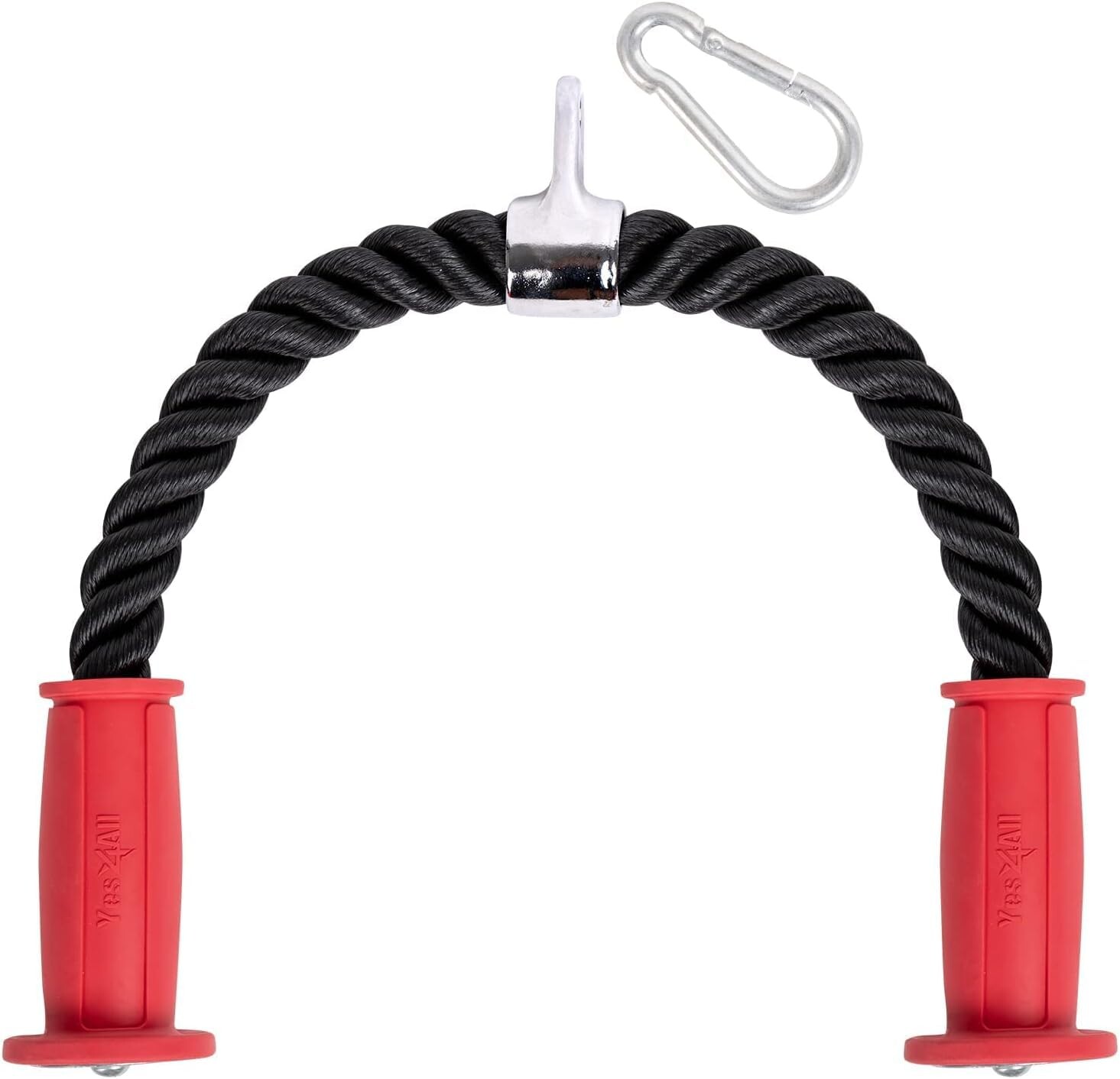 Yes4All Deluxe Tricep Rope Cable Attachment 27 inch Exercise Machine ...