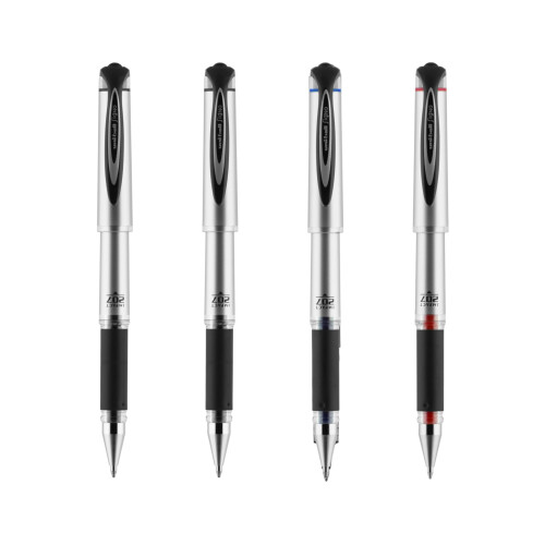 Uniball Signo 207 Impact Stick Gel Pen 4 Assorted Pens 1.0mm Bold Point ...