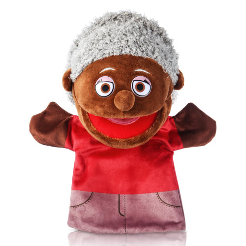1 Pcs Family Hand Puppets 12 Inch Grandparents Mom Dad Brother Sister ...