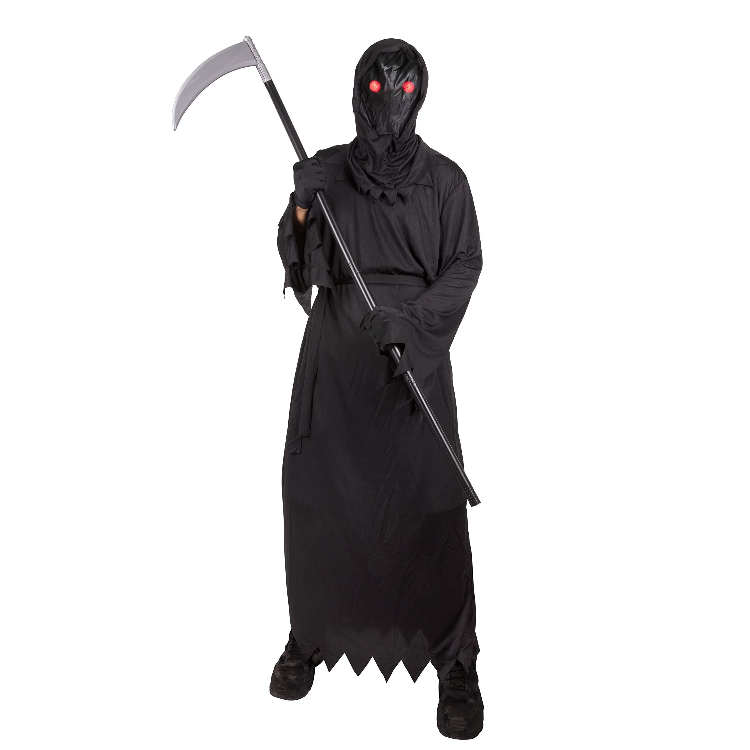 Kangaroo Black Grim Reaper Costume for Kids - Phantom Costume with ...