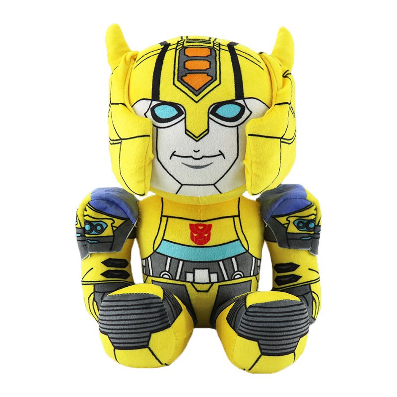 (Bumblebee, 20 cm) Transformers Plush Toy Bumblebee Megatron Soundwave ...