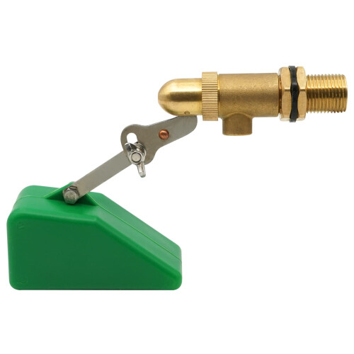 MUDUOBAN Float Valve 1/2 Inch Brass Water Float Ball Valve with ...
