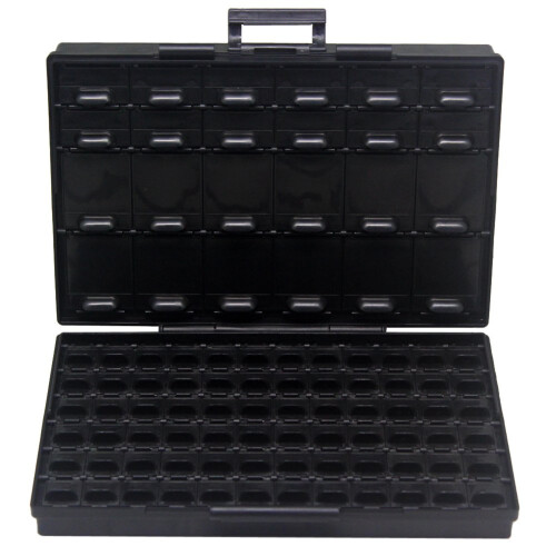 AideTek BOXALL96AS 96 Lids Anti-static ESD Safe Enclosure SMD SMT IC ...