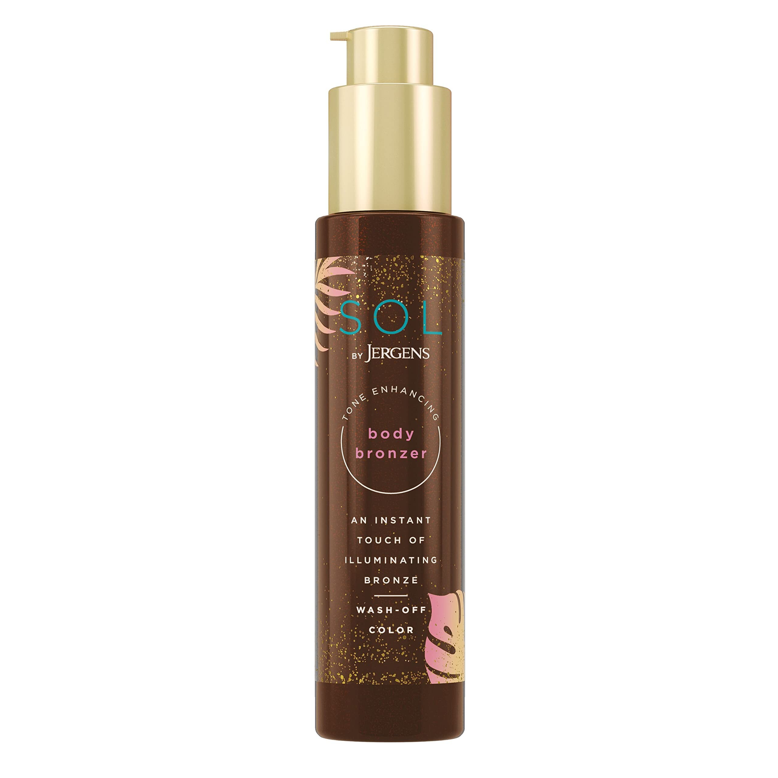 SOL by Jergens Self Tanner Body Bronzer For All Unique Skin Tones ...