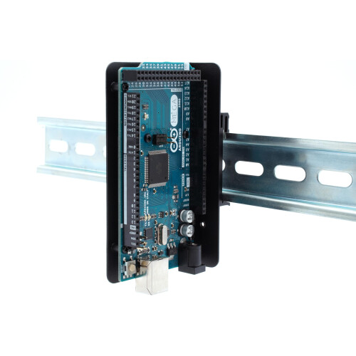 KKSB DIN Rail Clip Mount Bracket for Arduino - Compatible with Arduino UNO R4 WiFi UNO R3 ...