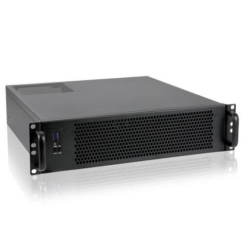 RackChoice MicroATX/Mini-ITX 2U Rackmount Server Chassis max 9x3.5 Bay ...