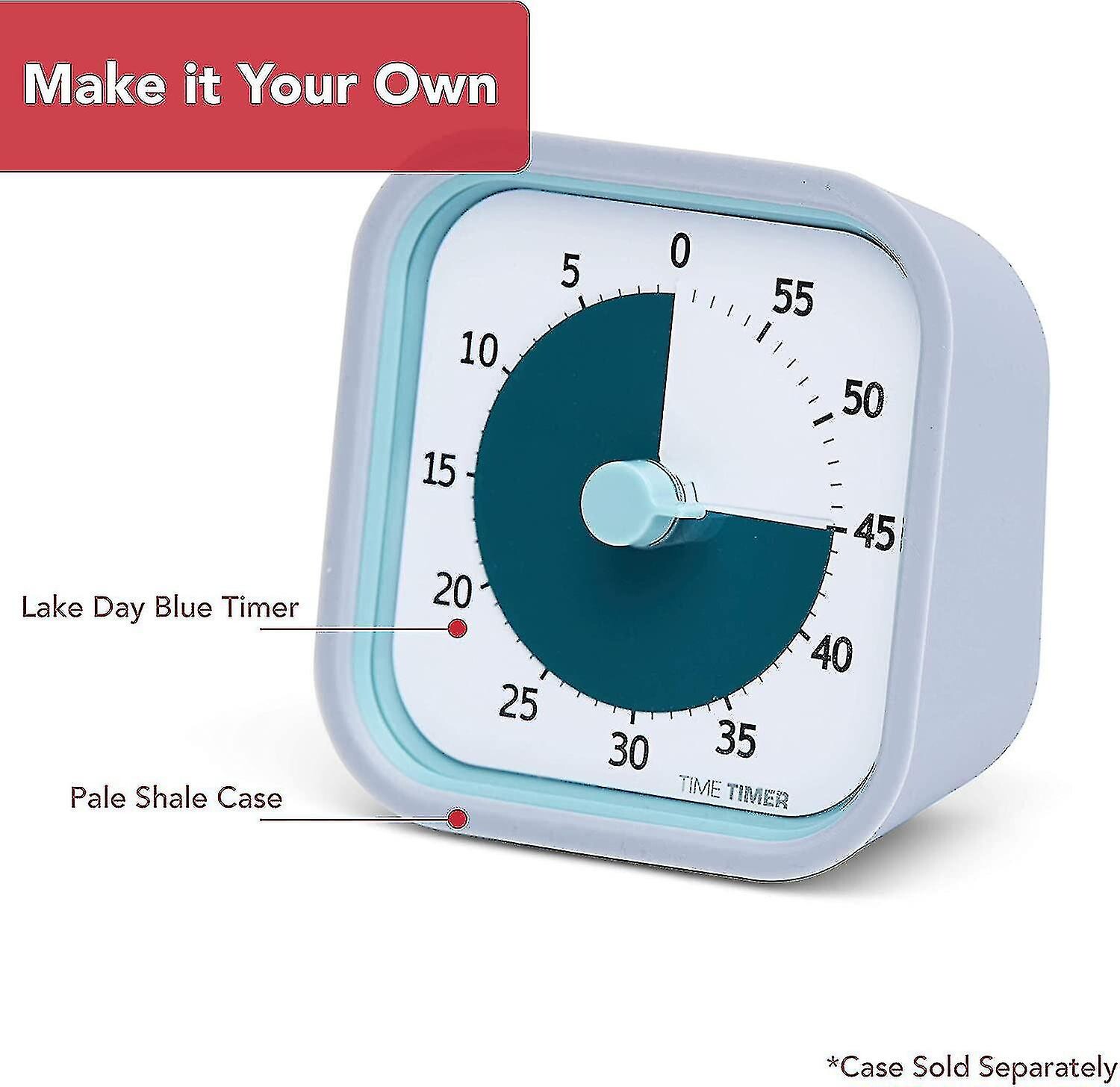 Time Timer Home - 60 Minute Kids Visual Timer Home Edition - For ...
