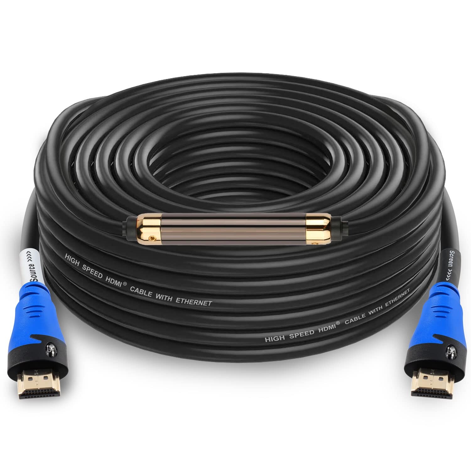 SHD HDMI Cable 75Feet with Booster 1080P HDMI Cord 2.0V with Built-in ...