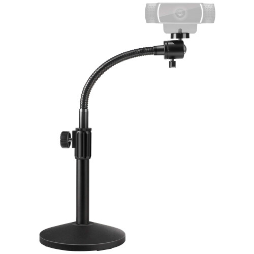 Puroma Webcam Stand Goose-Neck Mount Stand Upgraded Desktop Stand for ...