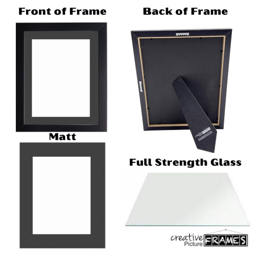Creative Picture Frames 10.75 x 13.75 Magazine Frame with Full-Strength ...