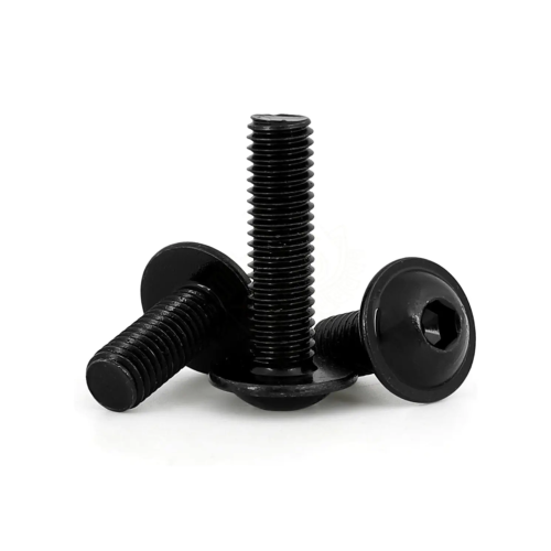 (5, M6 x 12mm) M5 M6 M8 M10 FLANGED BUTTON DOME HEAD SOCKET SCREWS ...